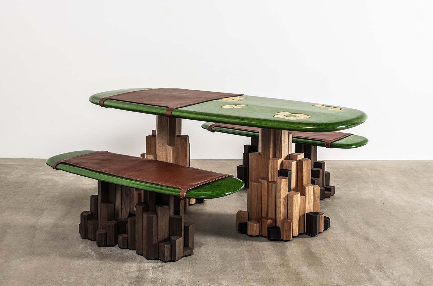 Diseño en madera Connected. 9 grandes del diseño y 9 proyectos