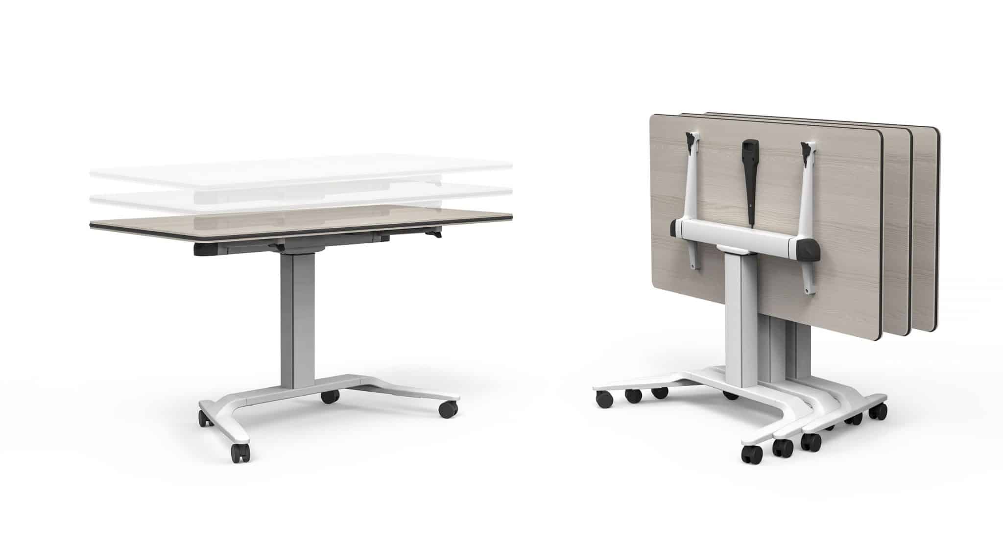 Colección Talent de Actiu. Diseño versátil en una mesa de trabajo