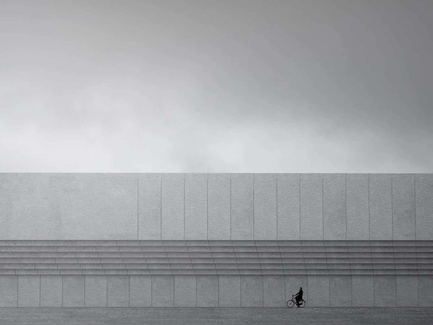Per Carlsen retrata el fin del mundo con su arquitecturas surrealistas