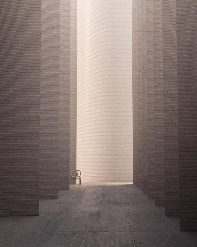 Per Carlsen retrata el fin del mundo con su arquitecturas surrealistas