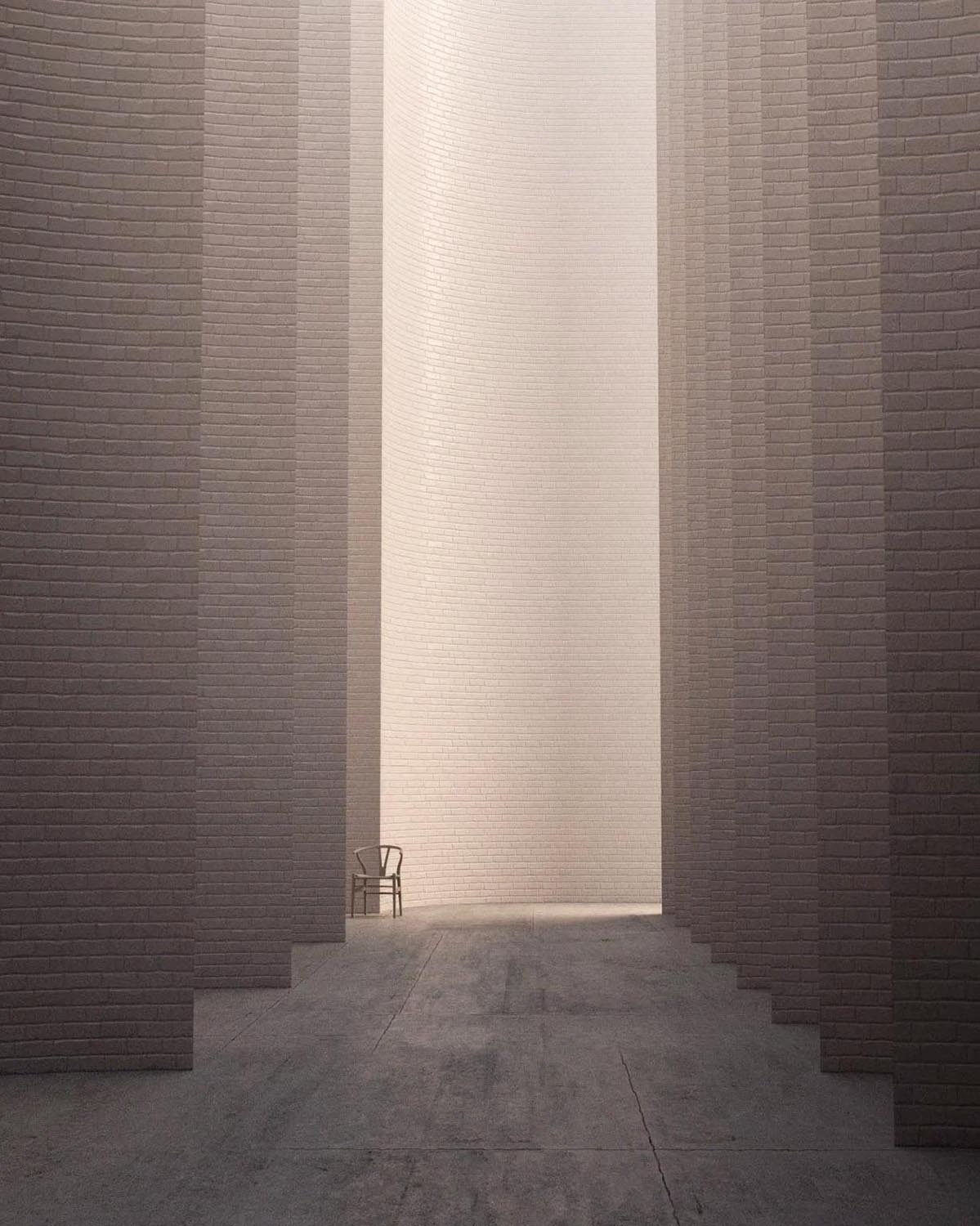 Per Carlsen retrata el fin del mundo con su arquitecturas surrealistas