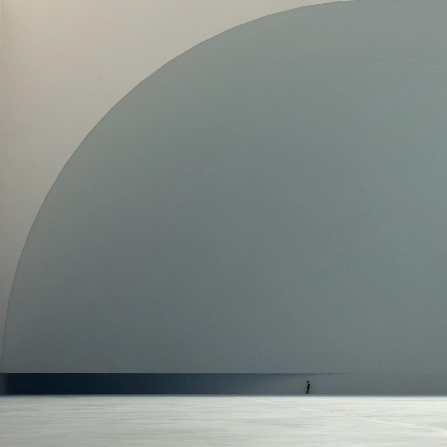 Per Carlsen retrata el fin del mundo con su arquitecturas surrealistas